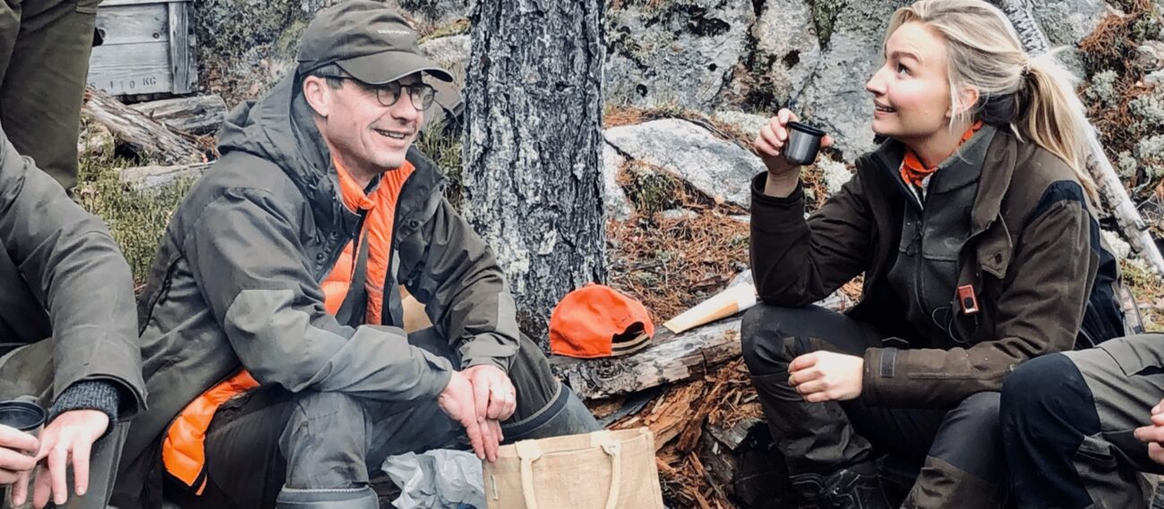 Både hjort och älg skådades när Ulf (M) och Ebba (KD) jagade | Marcus ...