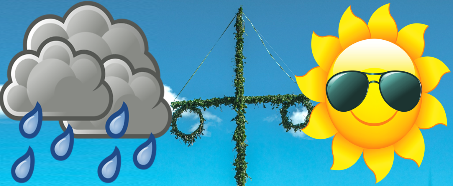 MIDSOMMARAFTON: Här blir det sol – och här blir det skyfall | Marcus ...