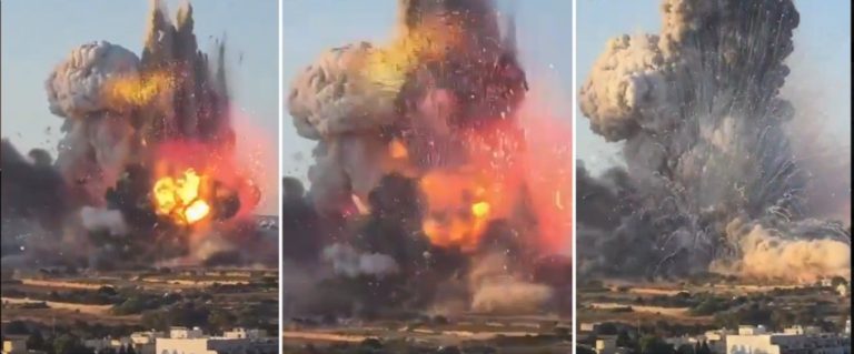 Jätteexplosion på Malta | Marcus Oscarsson